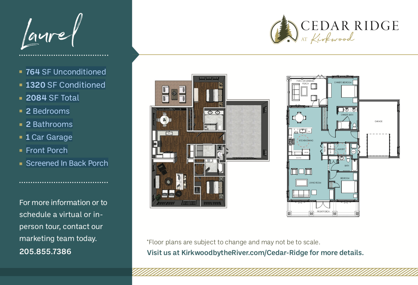 Cedar Ridge at Kirkwood: Laurel - Kirkwood